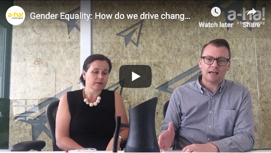 Gender Equality: How do we drive change in 2017 - A Human Agency